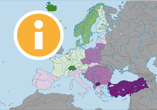 Price level indices in Europe (NUTS 0 - States) | Map | Federal ...