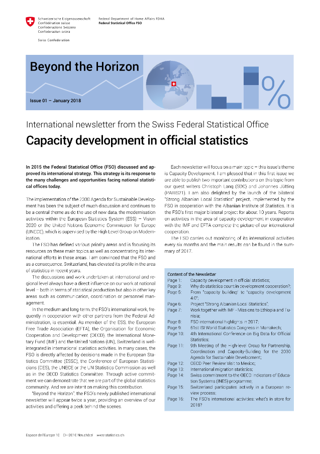 Capacity development in official statistics - Newsletter Beyond the ...