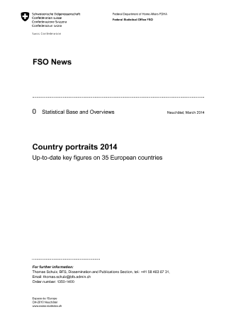 Country portraits 2014 | Federal Statistical Office