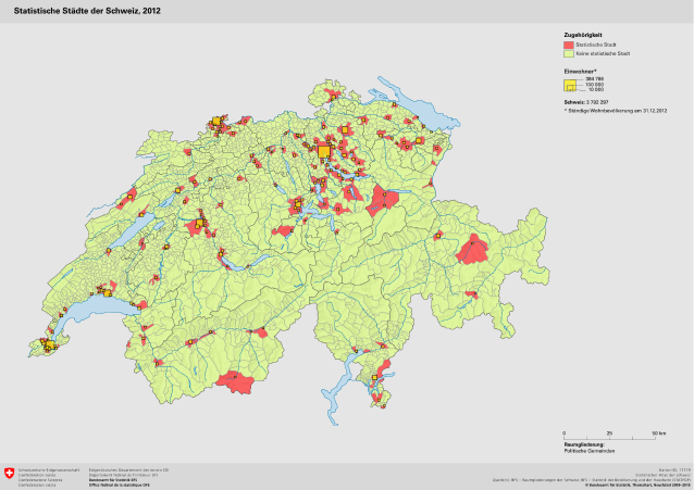 Größte Städte In Der Schweiz