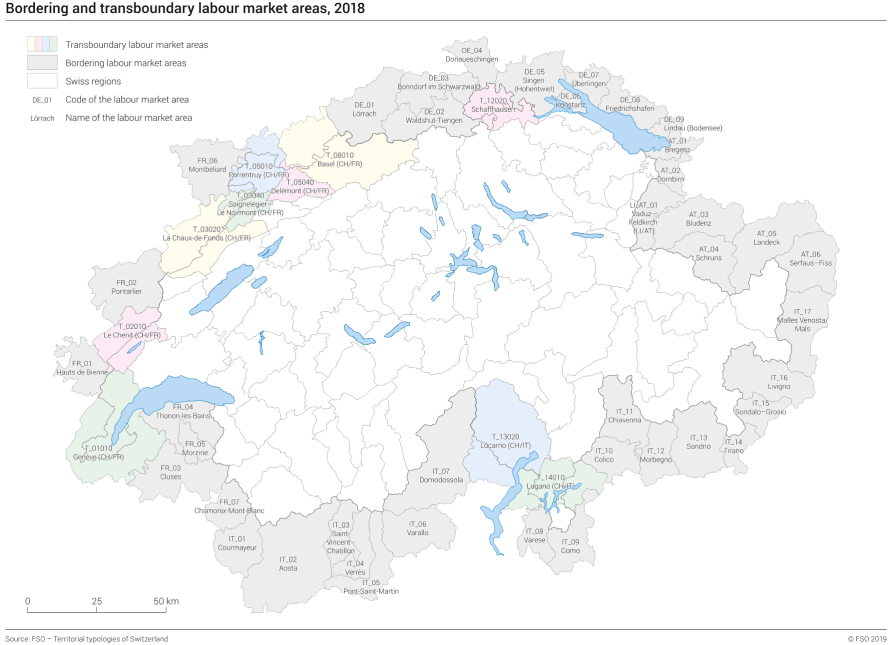 Bordering and transboundary labour market areas 2018 ...